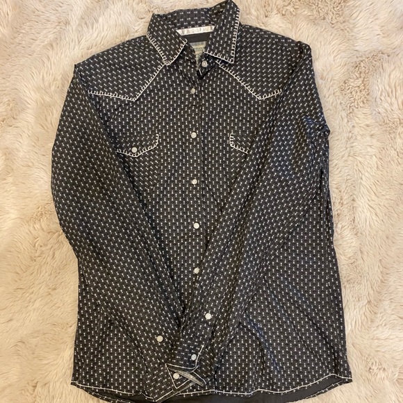 Panhandle Slim | Tops | Panhandle Brand Western Shirt | Poshmark
